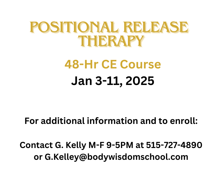 What is Positional Release Therapy? | Body Wisdom Massage School's Blog